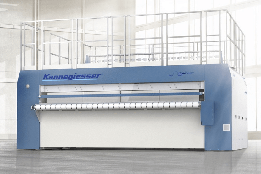 Magiel przemysłowy elektryczny, gazowy, nieckowy Kannegiesser